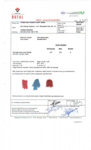 Yüner Cami Halısı – Quality Certificates